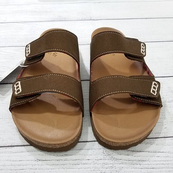 Skechers | Shoes | Skechers Relaxed Fit Luxe Foam 2 Strap Sandals ...